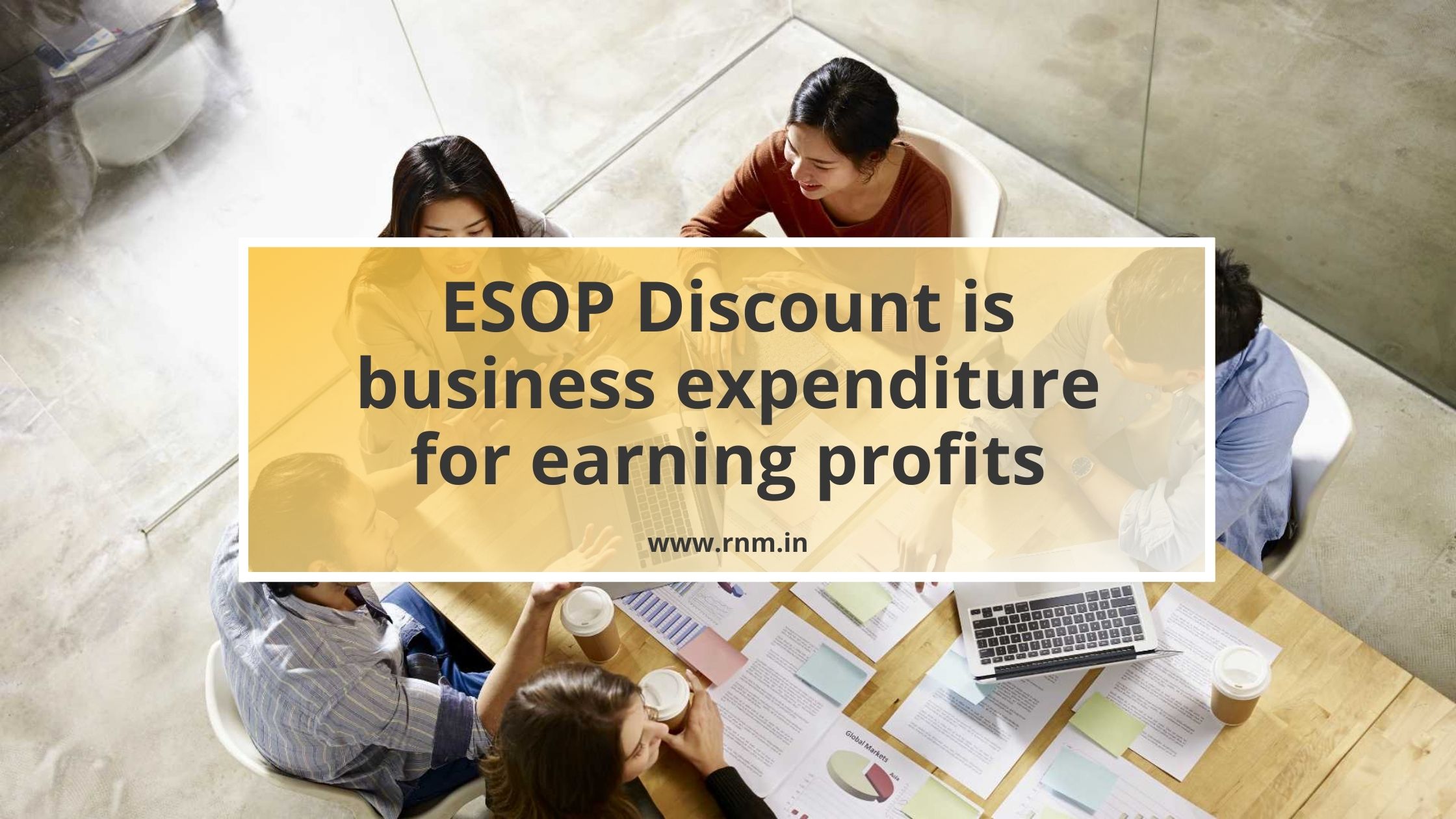 ESOP Discount: A Business Expense for Earning Profits