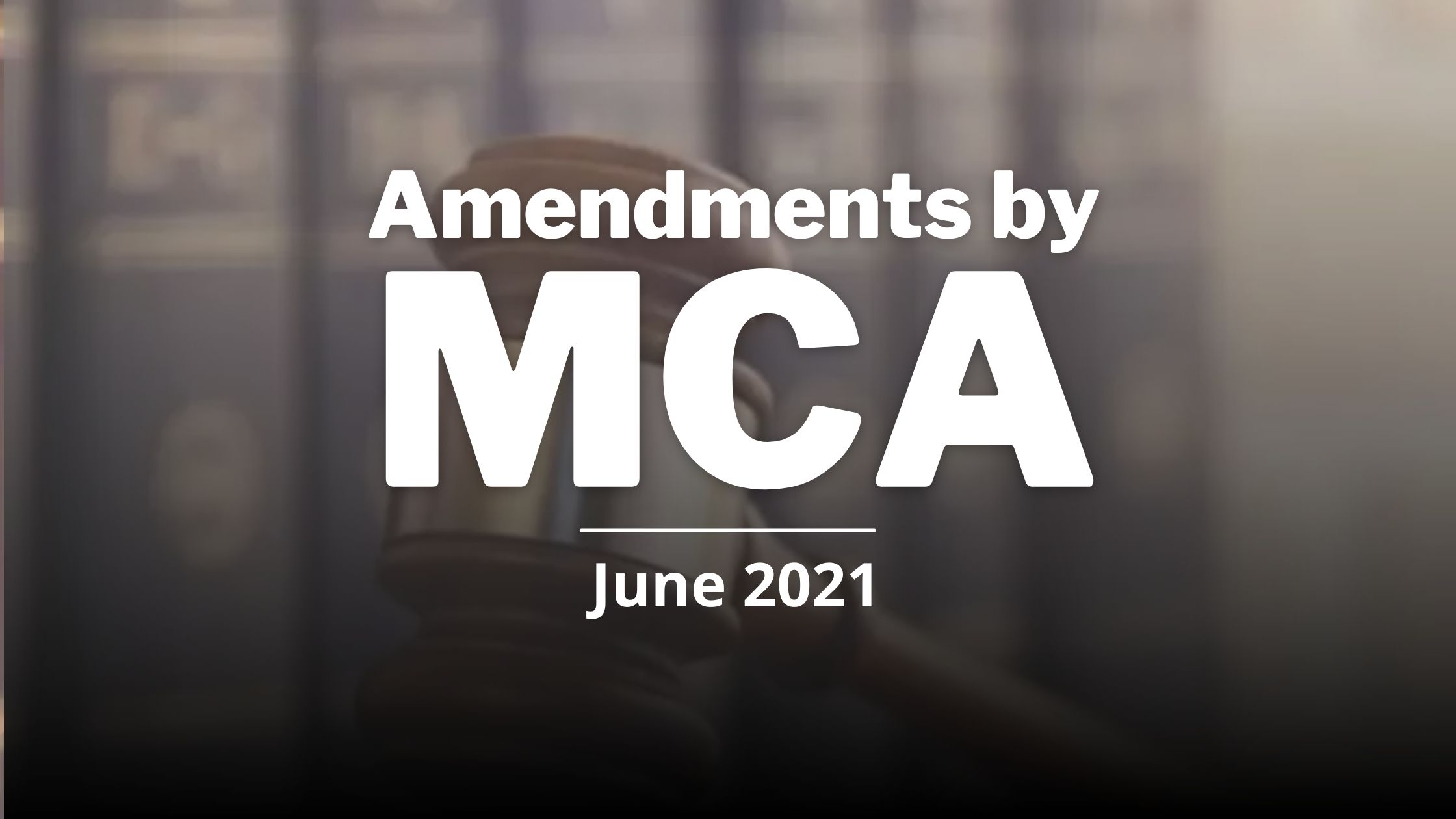 Companies (Incorporation) Fourth Amendment Rules, 2021